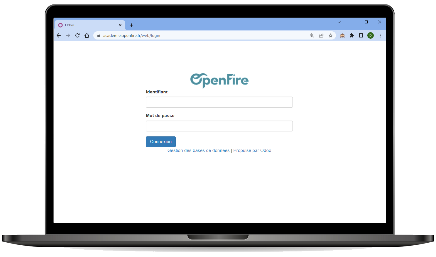 Se connecter – OpenFire 10